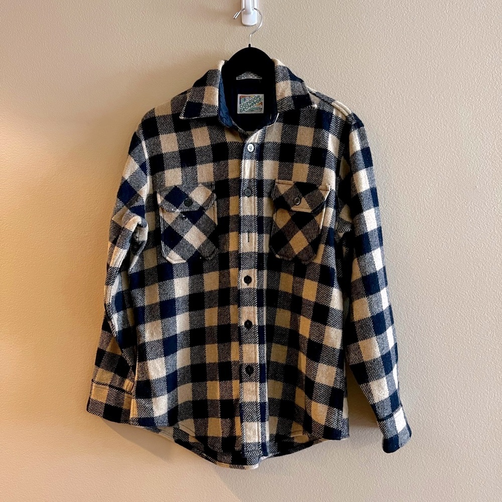 Vintage Check Shacket - Gem